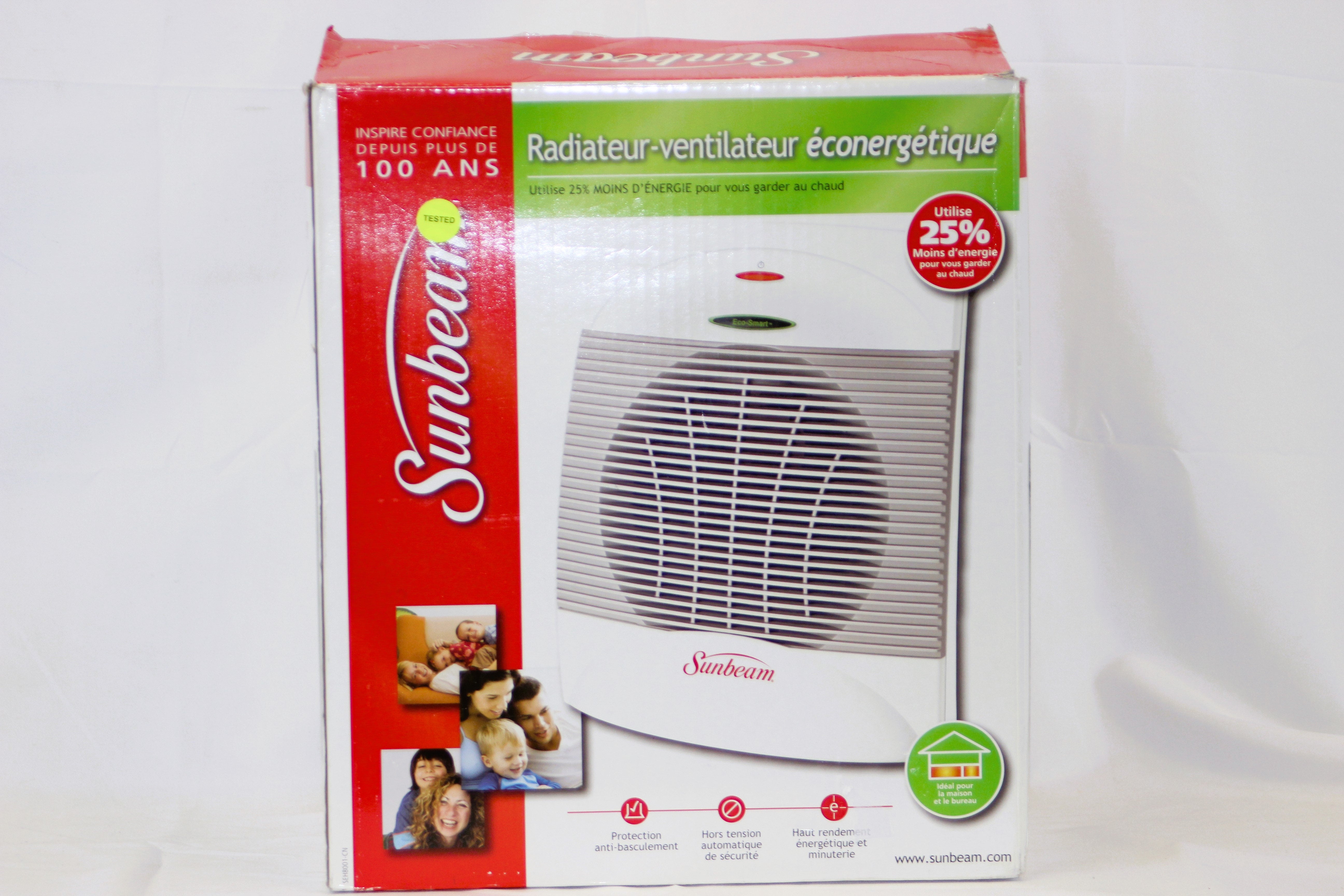 Sunbeam Energy Efficient Heating Fan - Tested | Goodwill Niagara