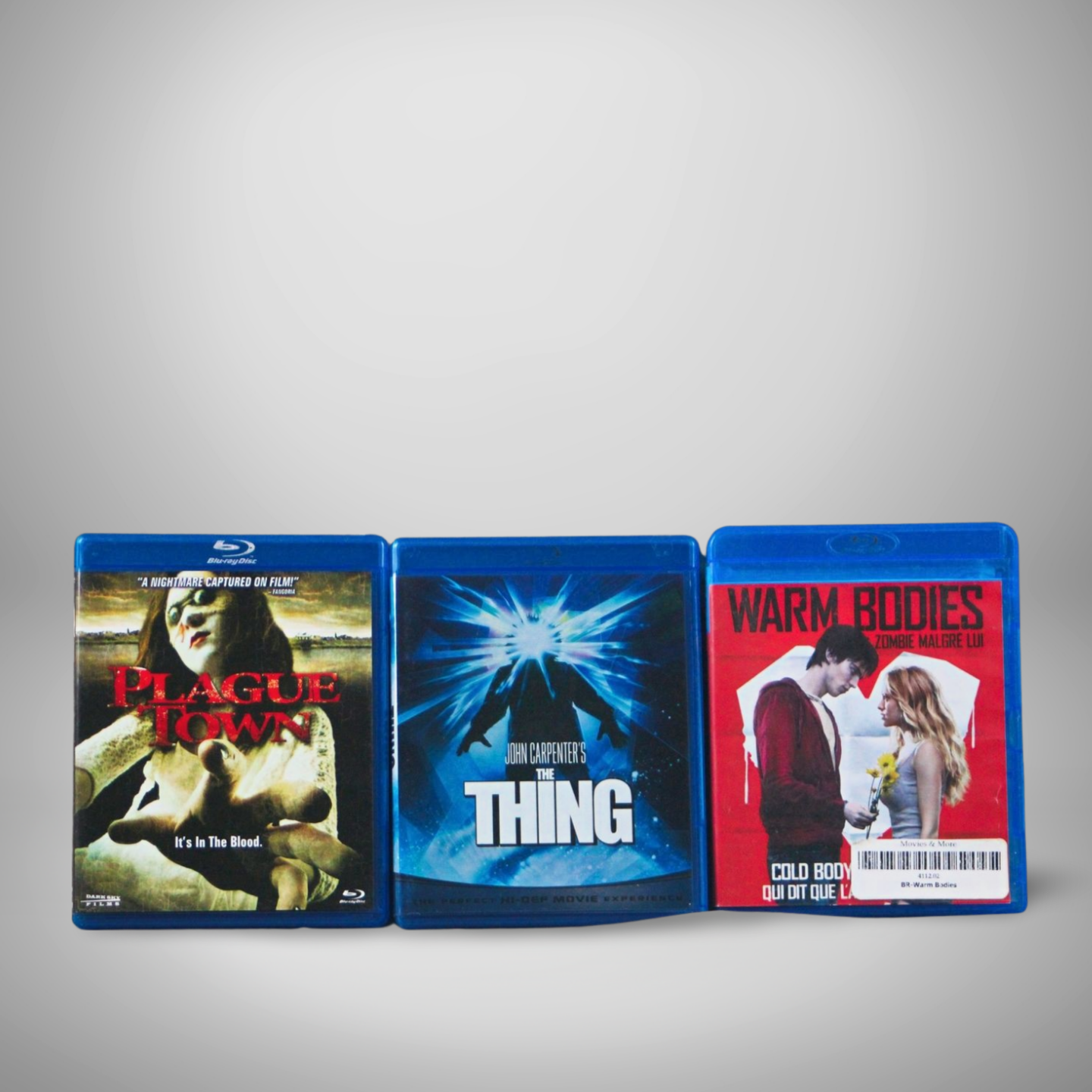 3 Blue Ray DVD Lot Of Horror Scary Movies | Goodwill Niagara