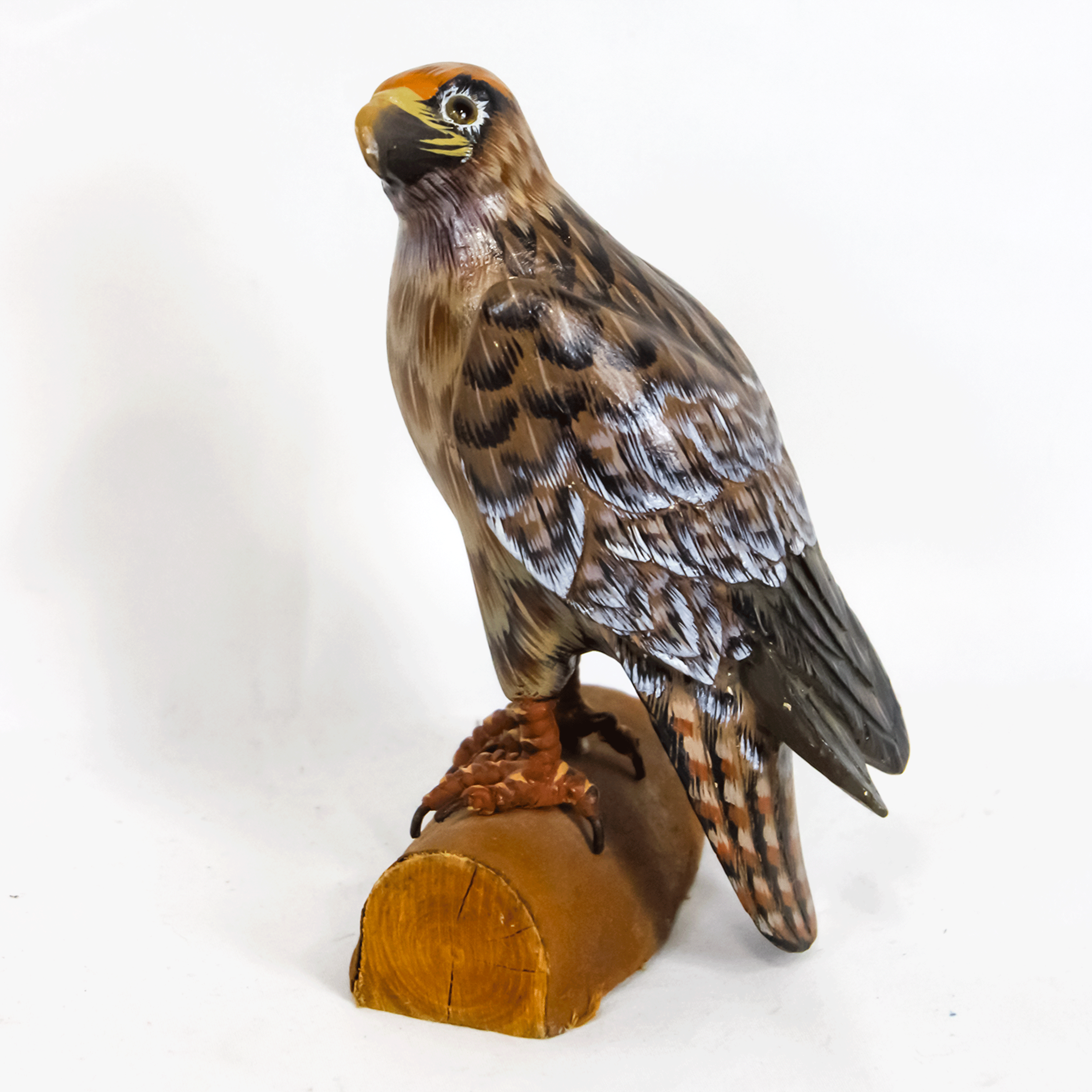 Hawk Standing on Branch - FIGURINE | Goodwill Niagara
