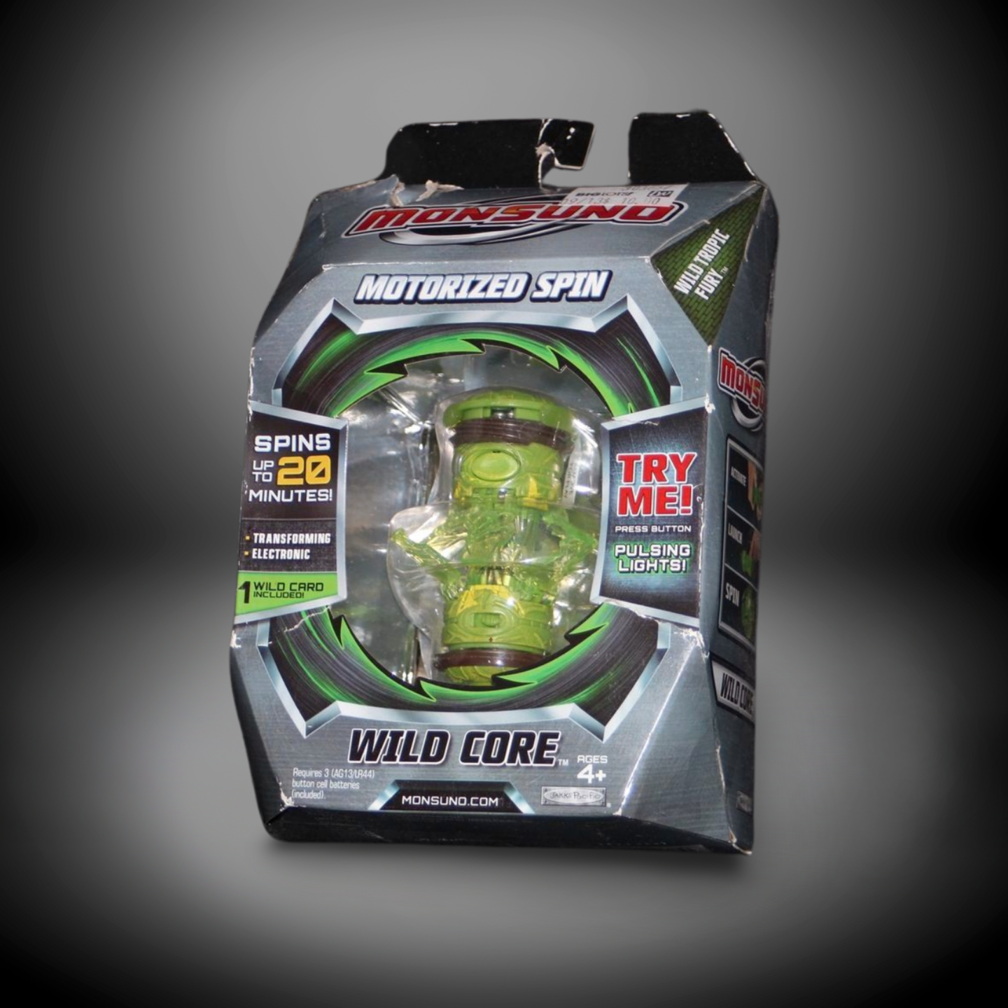MONSUNO MOTORIZED SPIN WILD ARCTIC ASSAULT WILD CORE W/ WILD CARD ...