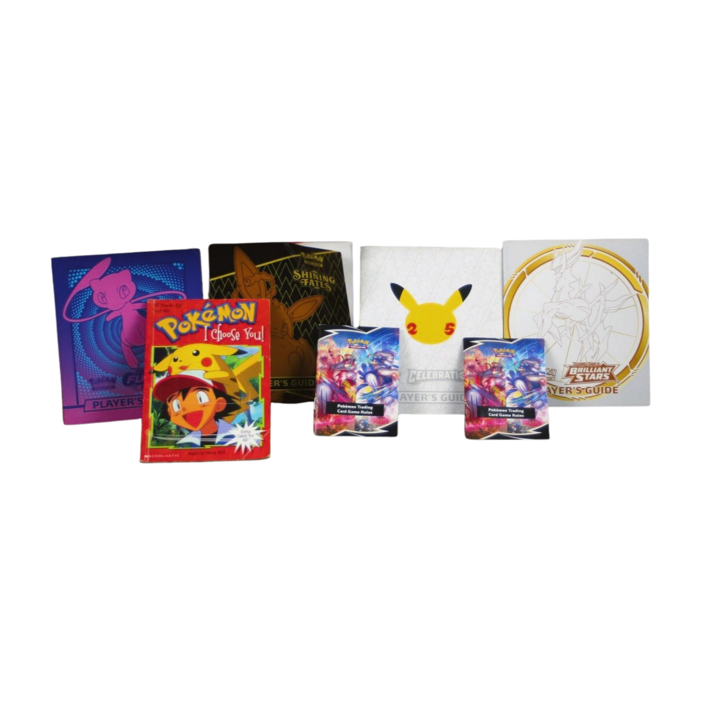 7 Pokemon Booklet Lot Includes Trading Rules, Players Guides and ...